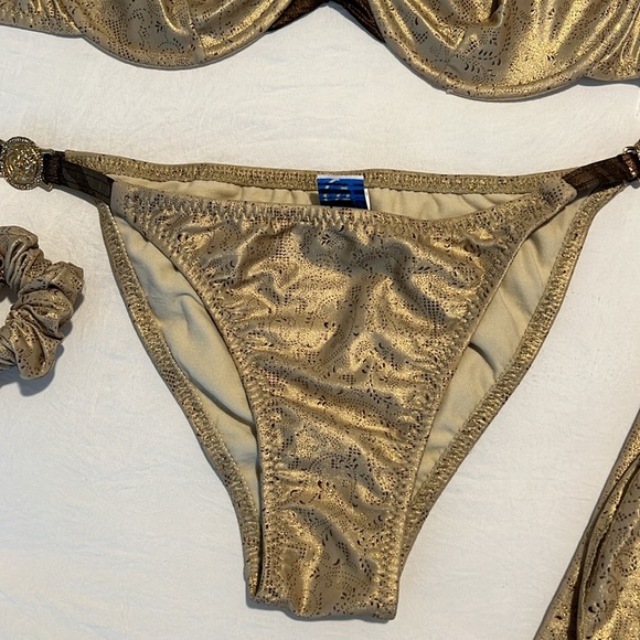 richie swim wear | Swim | Ritchie Miami Gold Bathing Suite | Poshmark